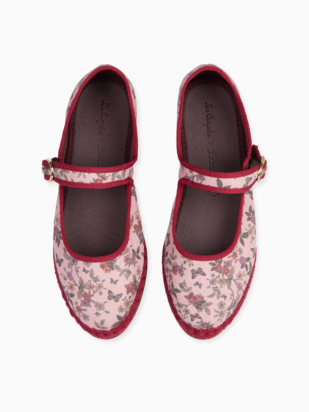 Flabelus x La Coqueta Woman Pink Floral Mary Jane Shoes – La Coqueta Kids