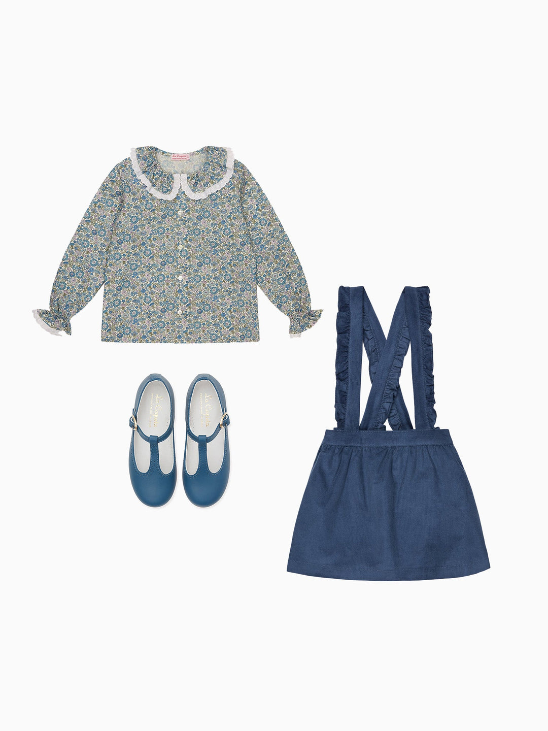 Anita Girl Shirt, Agata Girl Skirt & T-Bar Shoes Outfit Bundle | La ...