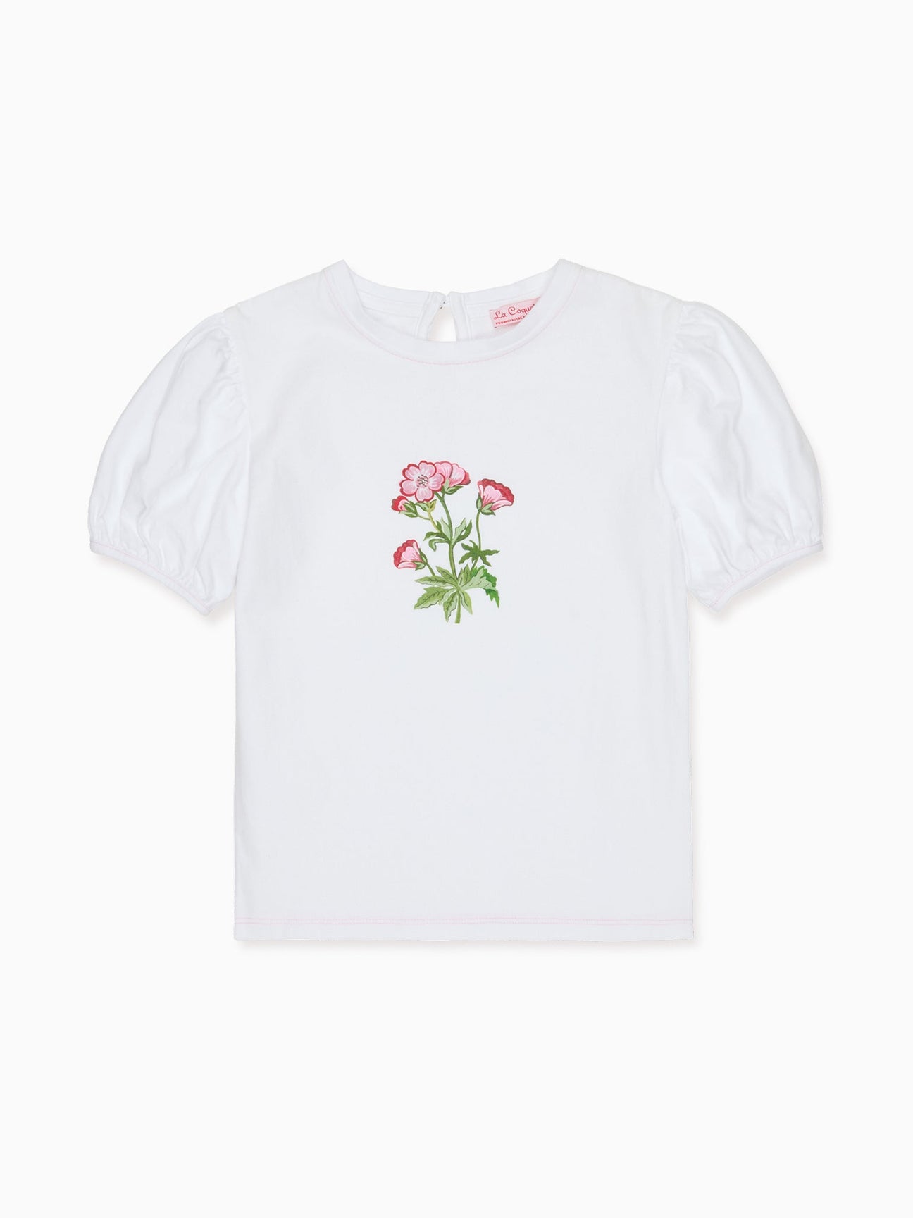 White Scarlet Girl Top | La Coqueta UK – La Coqueta Kids